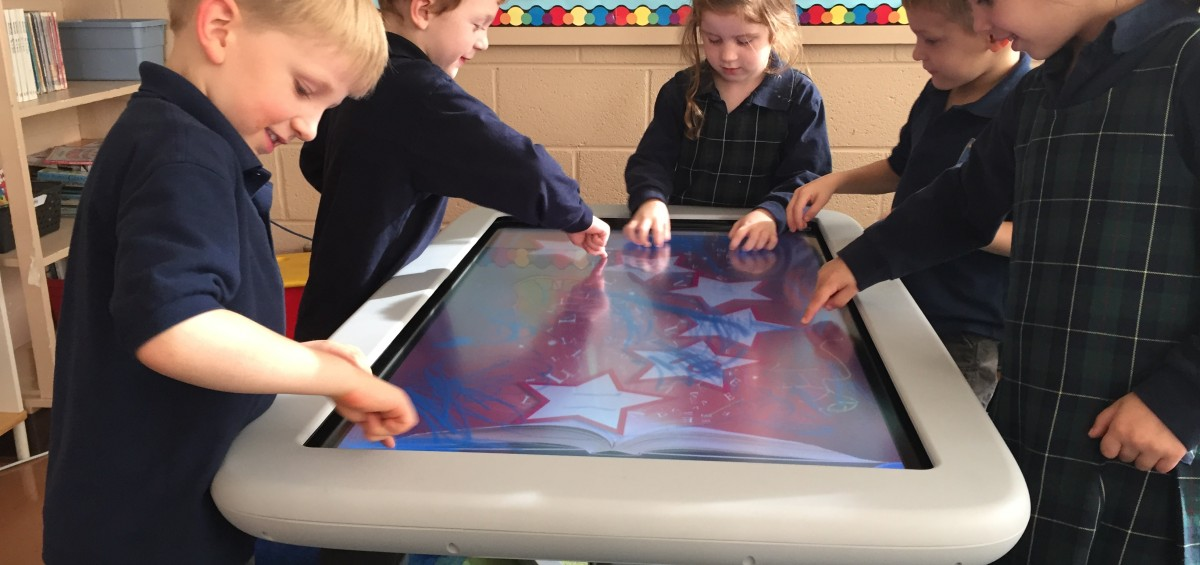 SMART Table Collaborative Learning Centre at Oakville Christian School ...